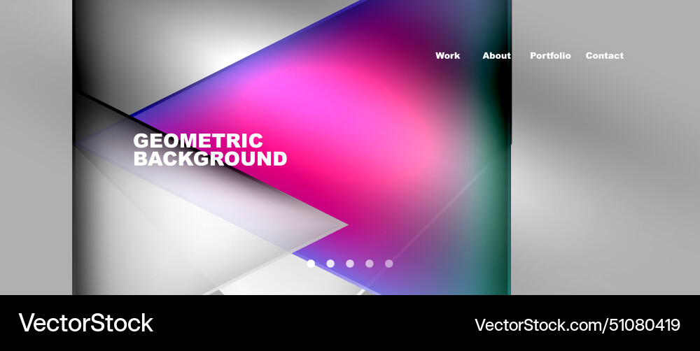 Geometric pattern with triangles in shades Vector Image