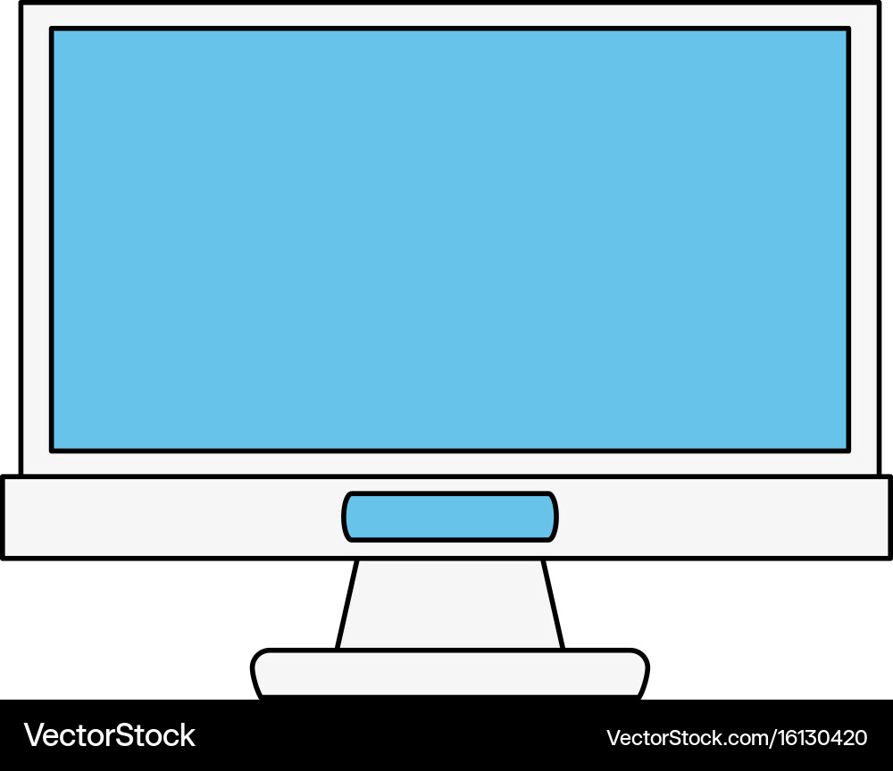 Computer Royalty Free Vector Image - VectorStock