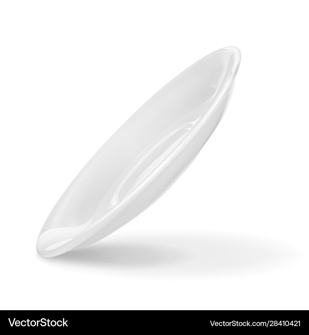 Bright saucer Royalty Free Vector Image - VectorStock