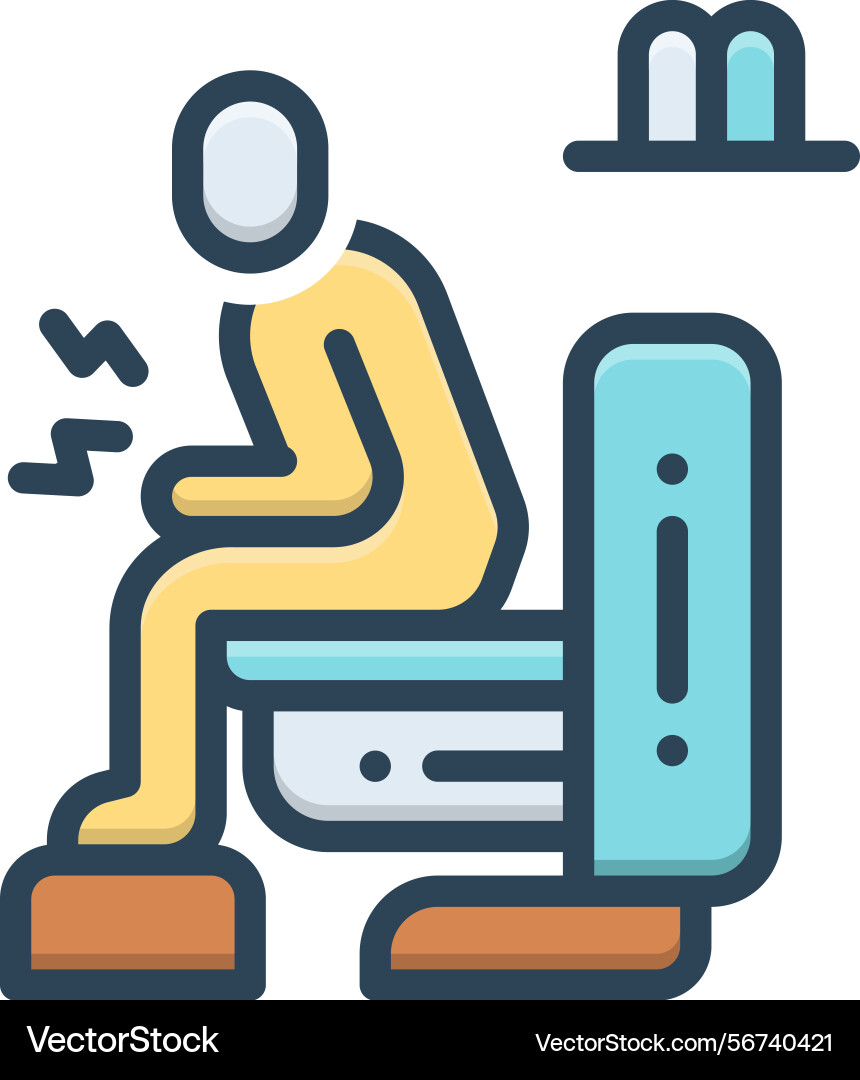 Diarrhea Royalty Free Vector Image - VectorStock