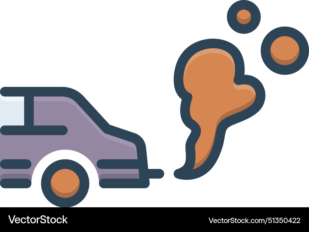 Air pollution Royalty Free Vector Image - VectorStock