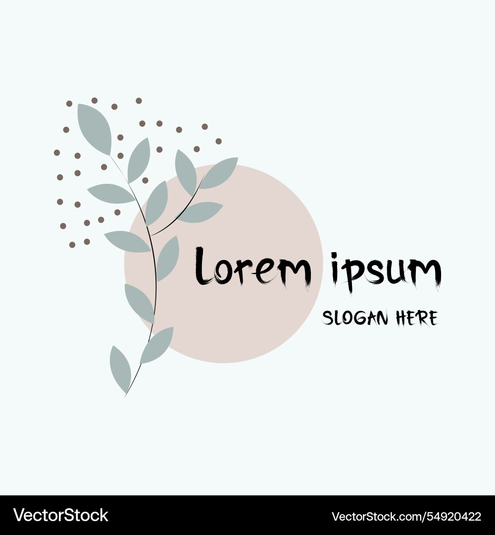 Creative branding design Royalty Free Vector Image