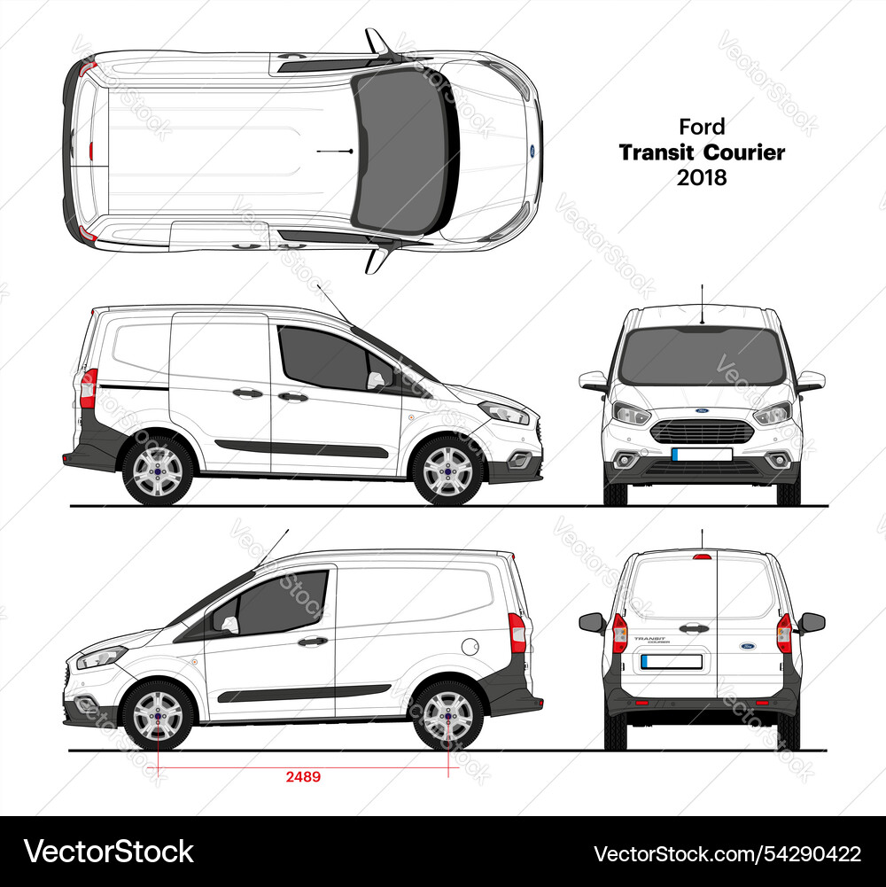 Ford Van Template Vector Images (over 100)