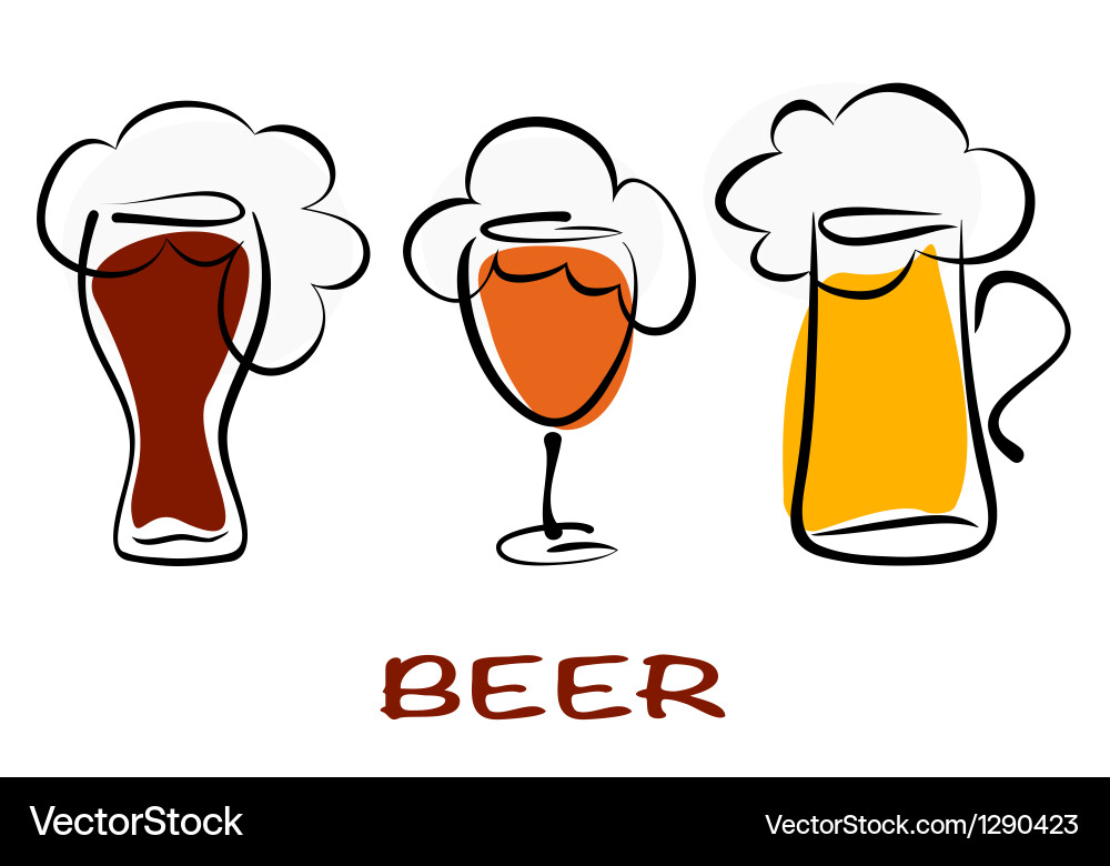 Beer Royalty Free Vector Image - VectorStock