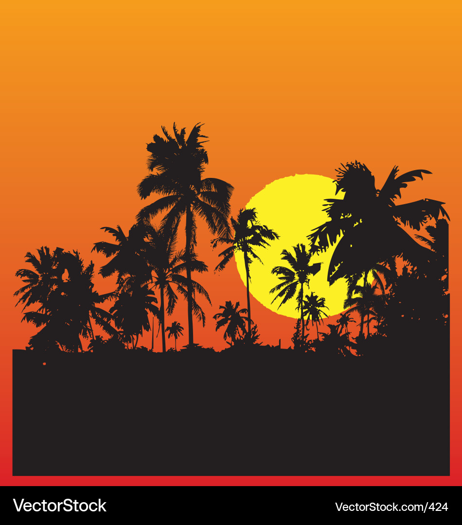 Tropical Royalty Free Vector Image - VectorStock