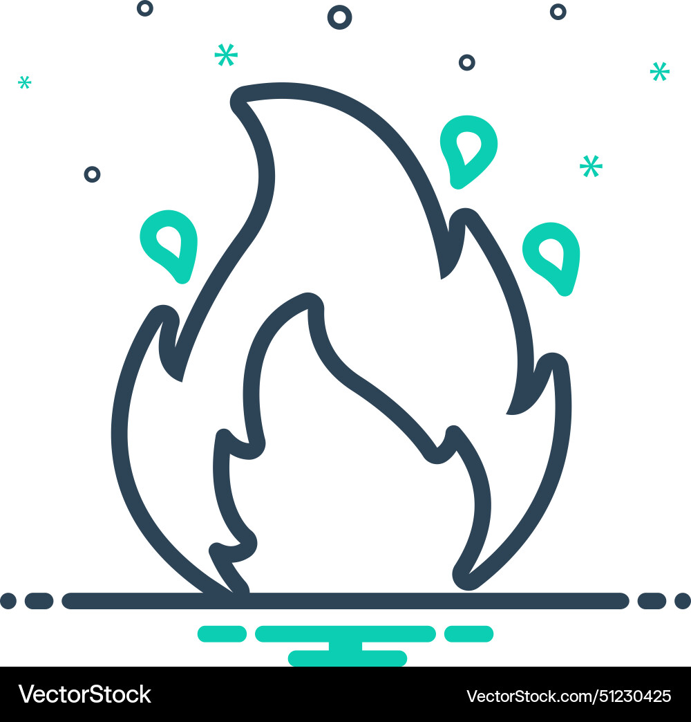 Fire Royalty Free Vector Image - VectorStock