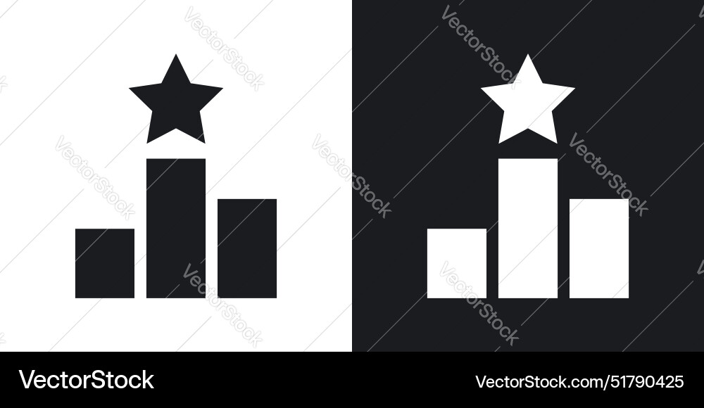 Leaderboard icon Royalty Free Vector Image - VectorStock