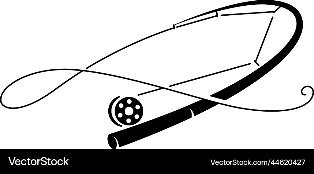 Fly Fishing Rod Drawing Fly Rod And Reel Model TurboSquid 1784423