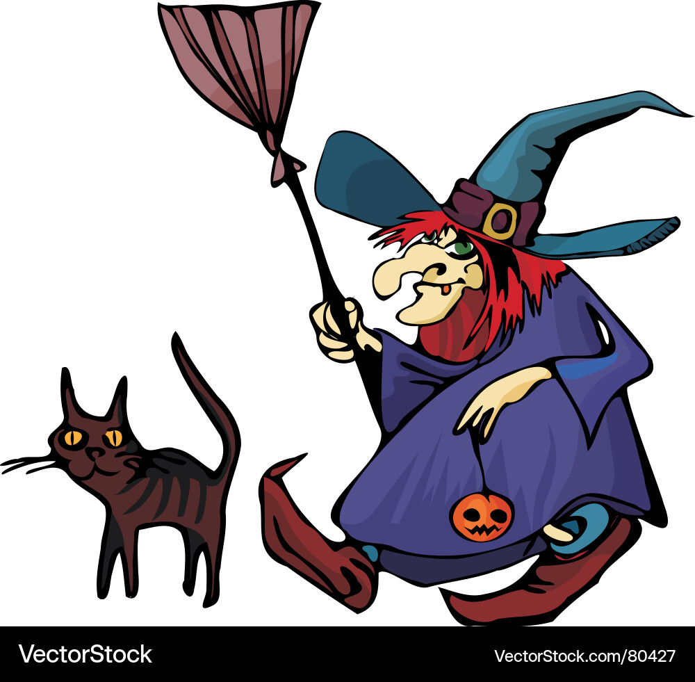 Witch Royalty Free Vector Image - VectorStock