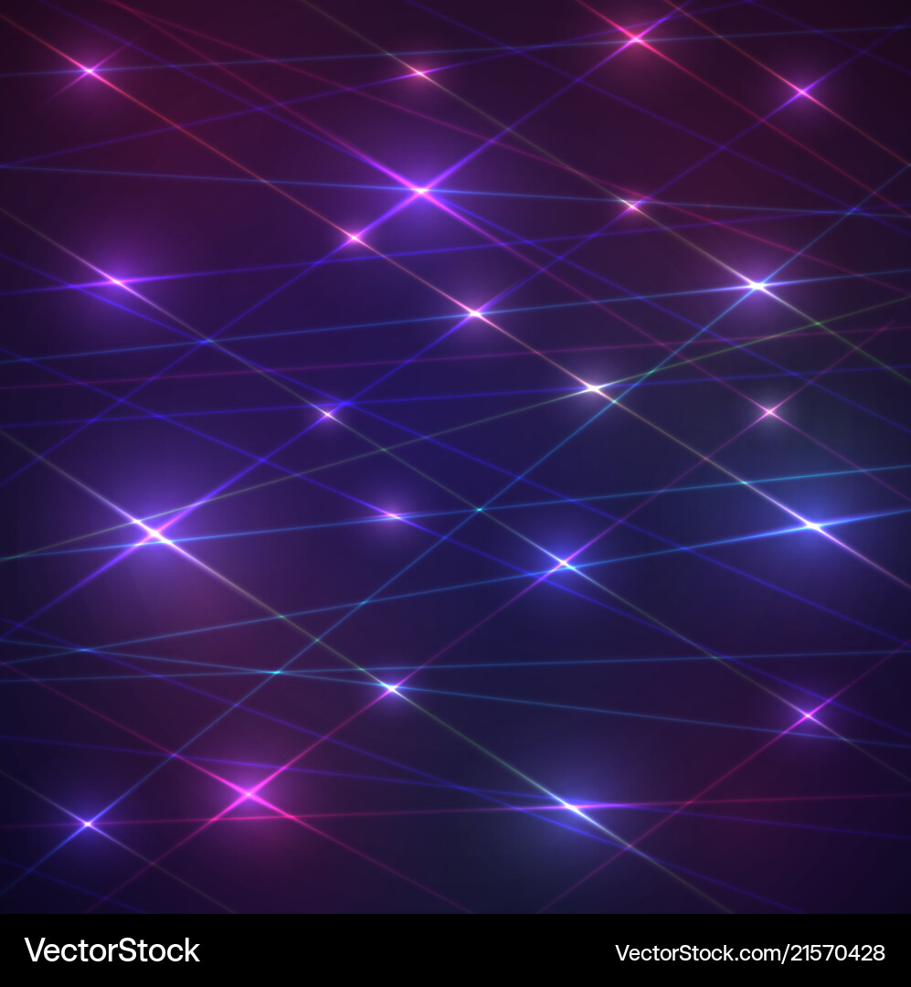 Laser glowing background Royalty Free Vector Image