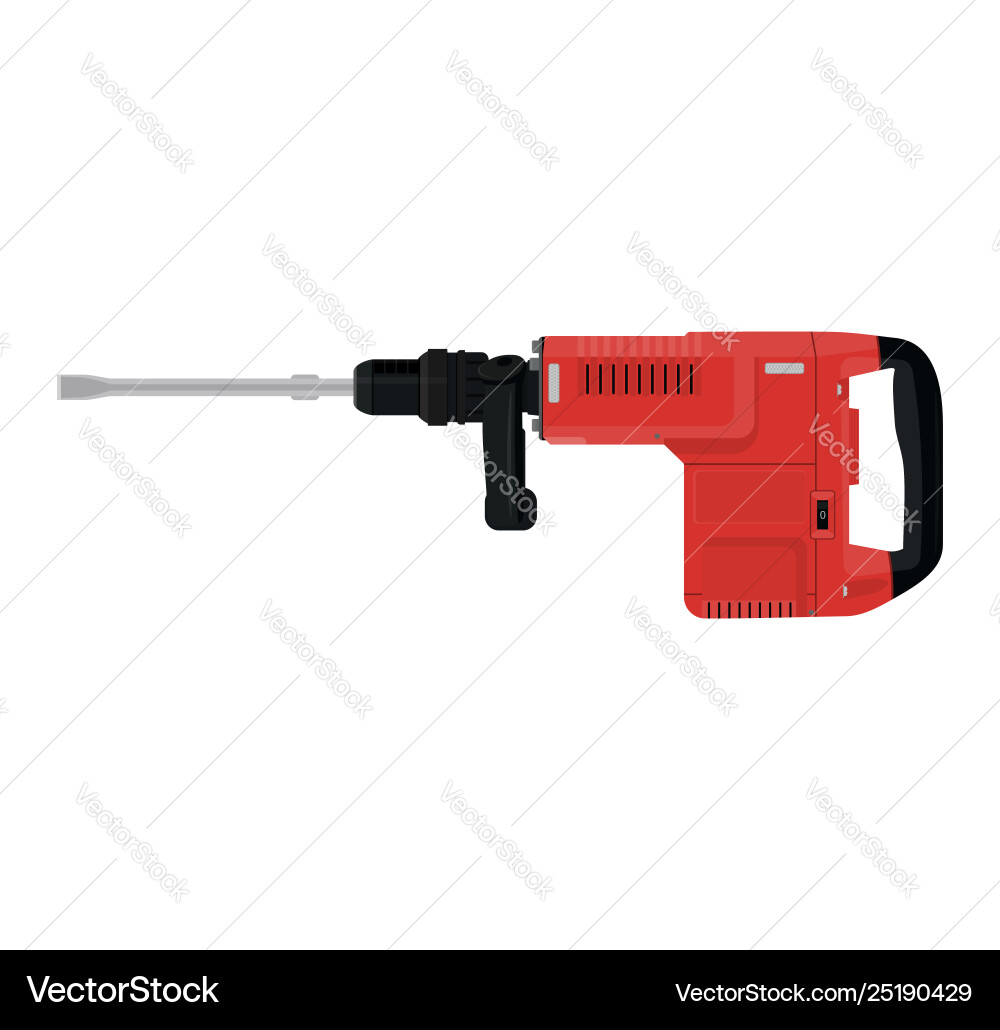 Demolition hammer Royalty Free Vector Image - VectorStock