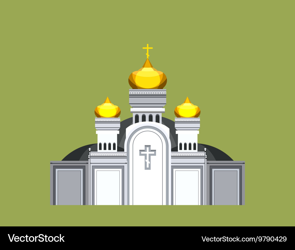 Orthodox church Royalty Free Vector Image - VectorStock
