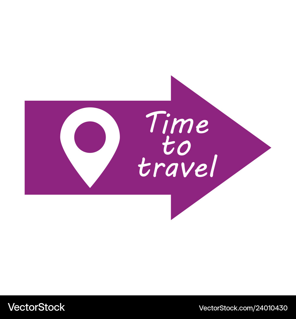 Pfeil-Ort-Symbol-Zeichen-Navigationskarte gps Vektorbild