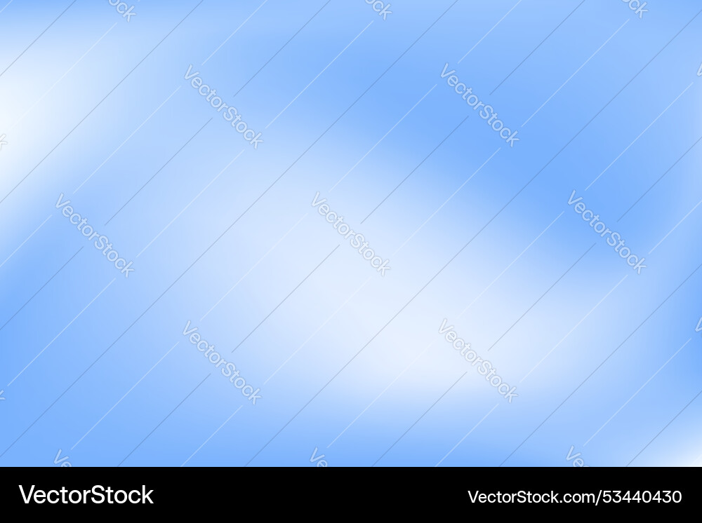 Soft blue abstract gradient background Royalty Free Vector