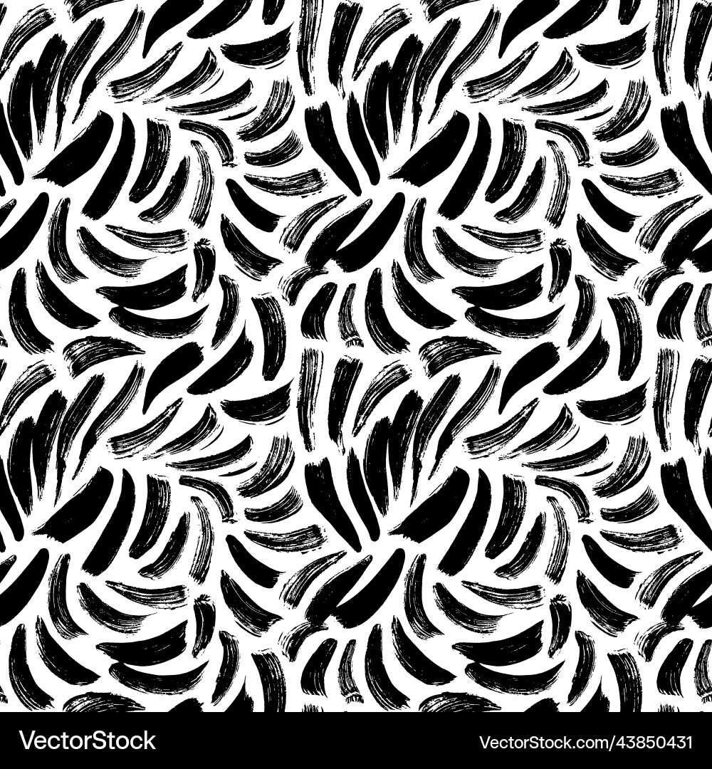 Memphis style seamless pattern with small dashes Vector Image