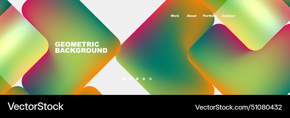 A vibrant geometric pattern of colorful squares on