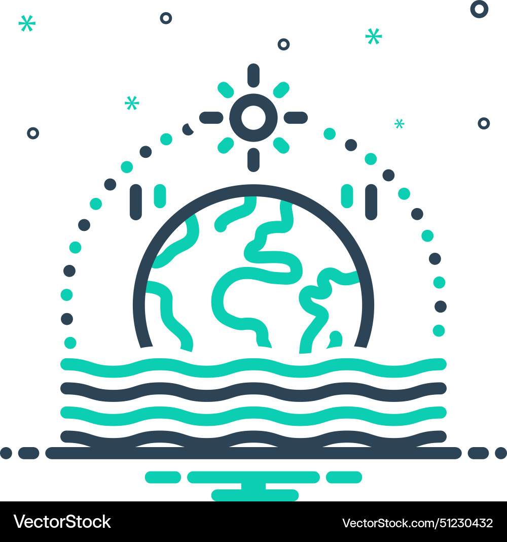 Global warming Royalty Free Vector Image - VectorStock