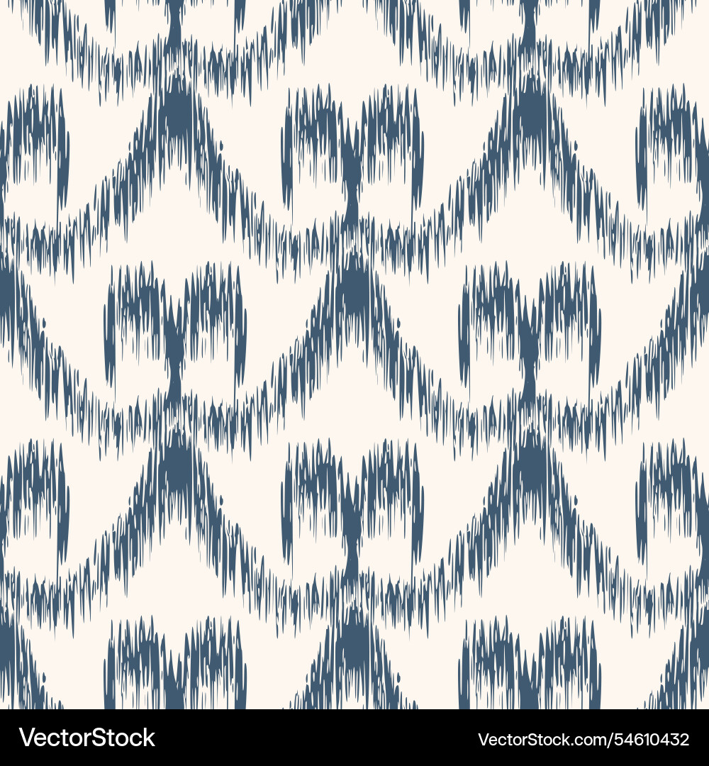 Ikat pattern Royalty Free Vector Image - VectorStock