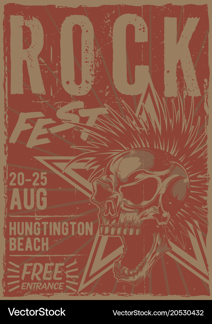 Vintage poster Royalty Free Vector Image - VectorStock