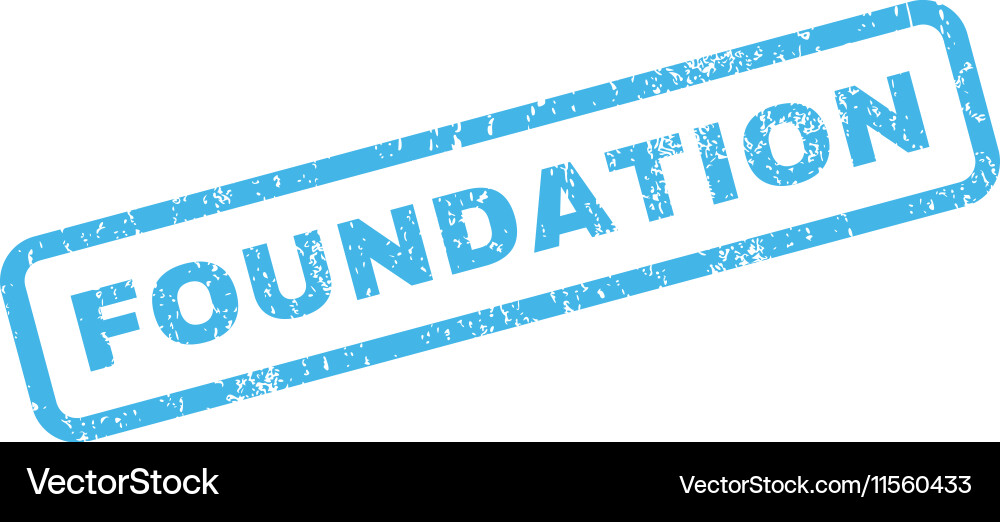 Foundation rubber stamp Royalty Free Vector Image