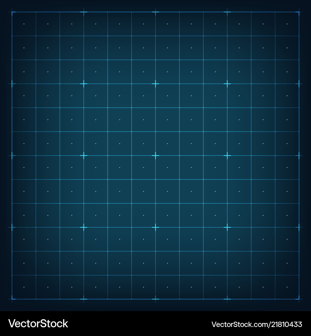 Futuristic Grid Interface HUD Royalty Free Vector Image