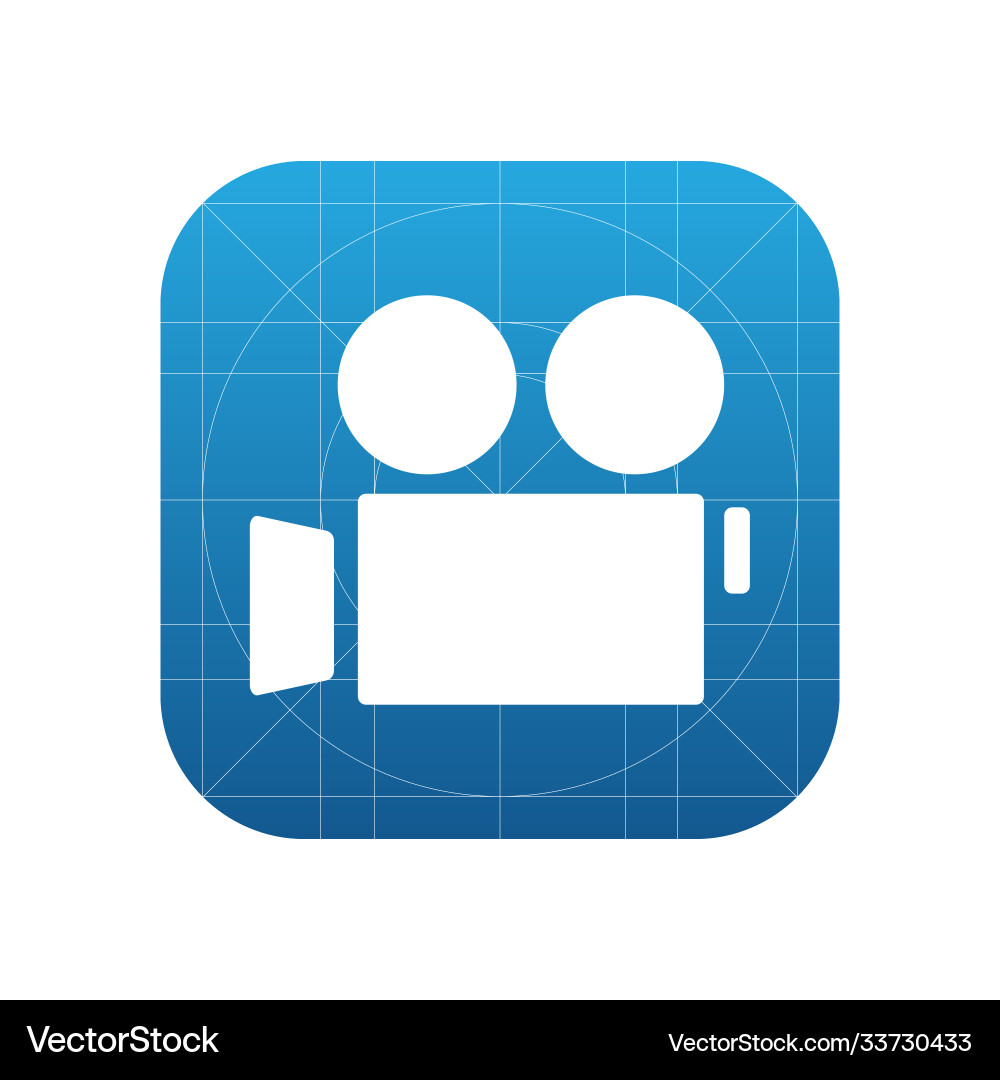 Video camera icon Royalty Free Vector Image - VectorStock