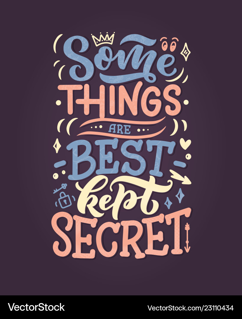 Sketch banner with fun slogan for concept design Vector Image