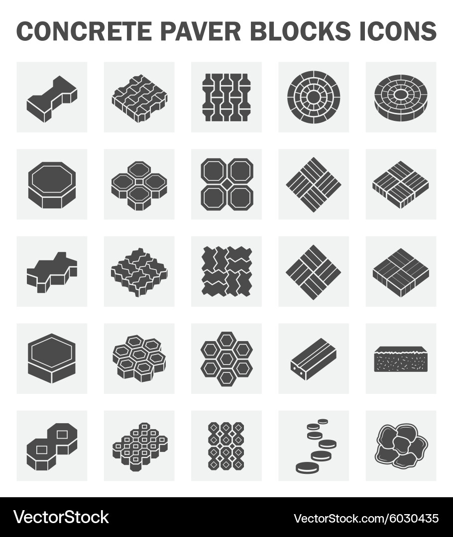 Paver Block Icon Vector Images (over 520)