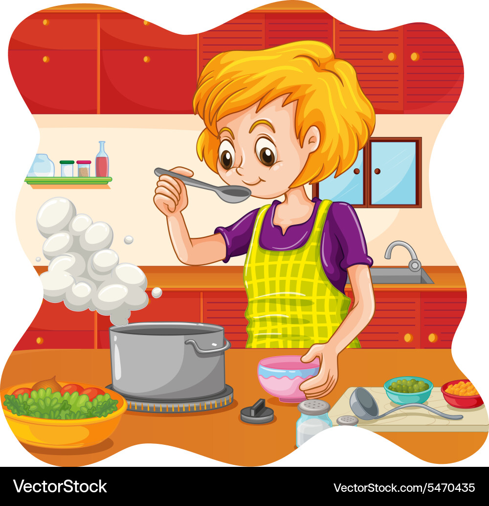 Cooking Royalty Free Vector Image - VectorStock