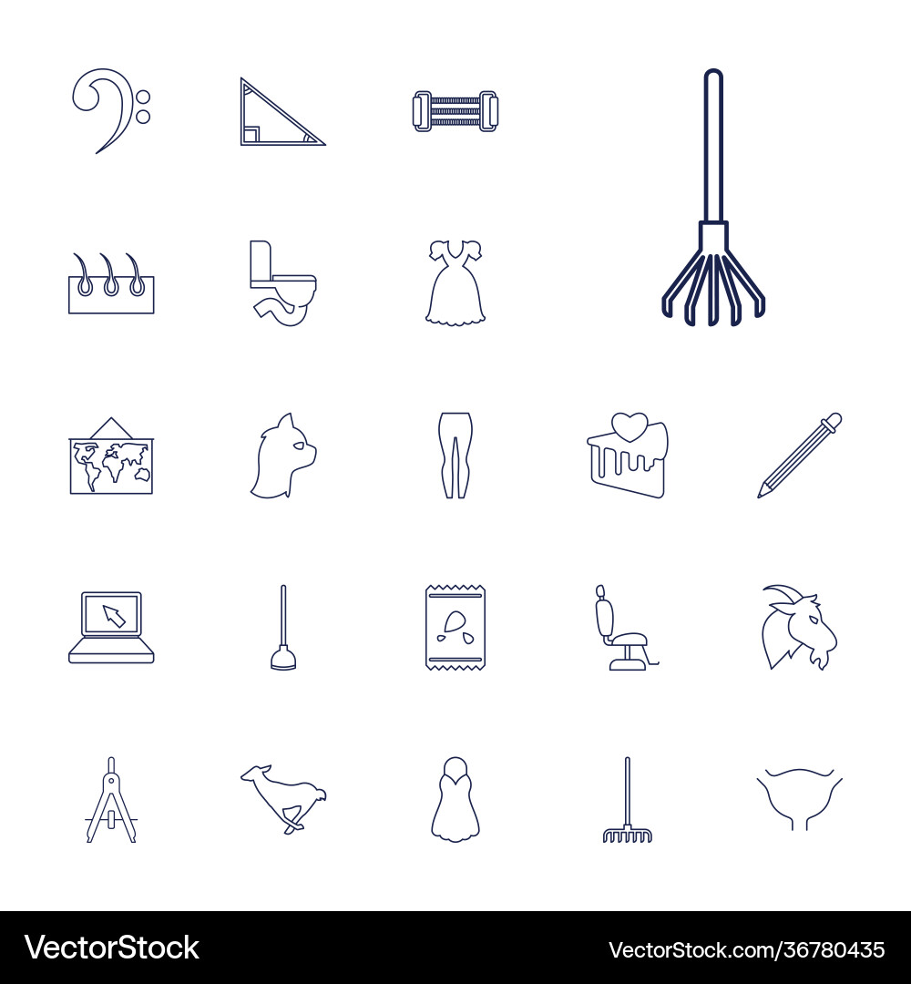 Icons zeichnen Lizenzfreies Vektorbild - VectorStock