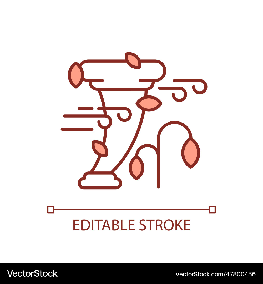 Customizable extreme weather events icon Vector Image