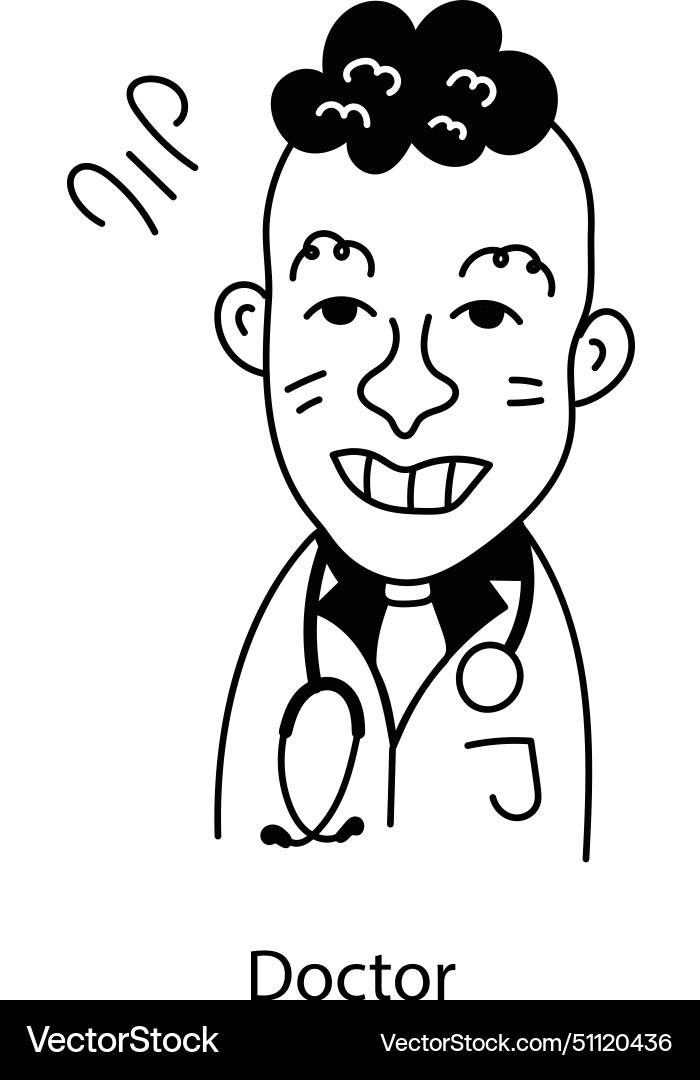 Doctor Royalty Free Vector Image - VectorStock