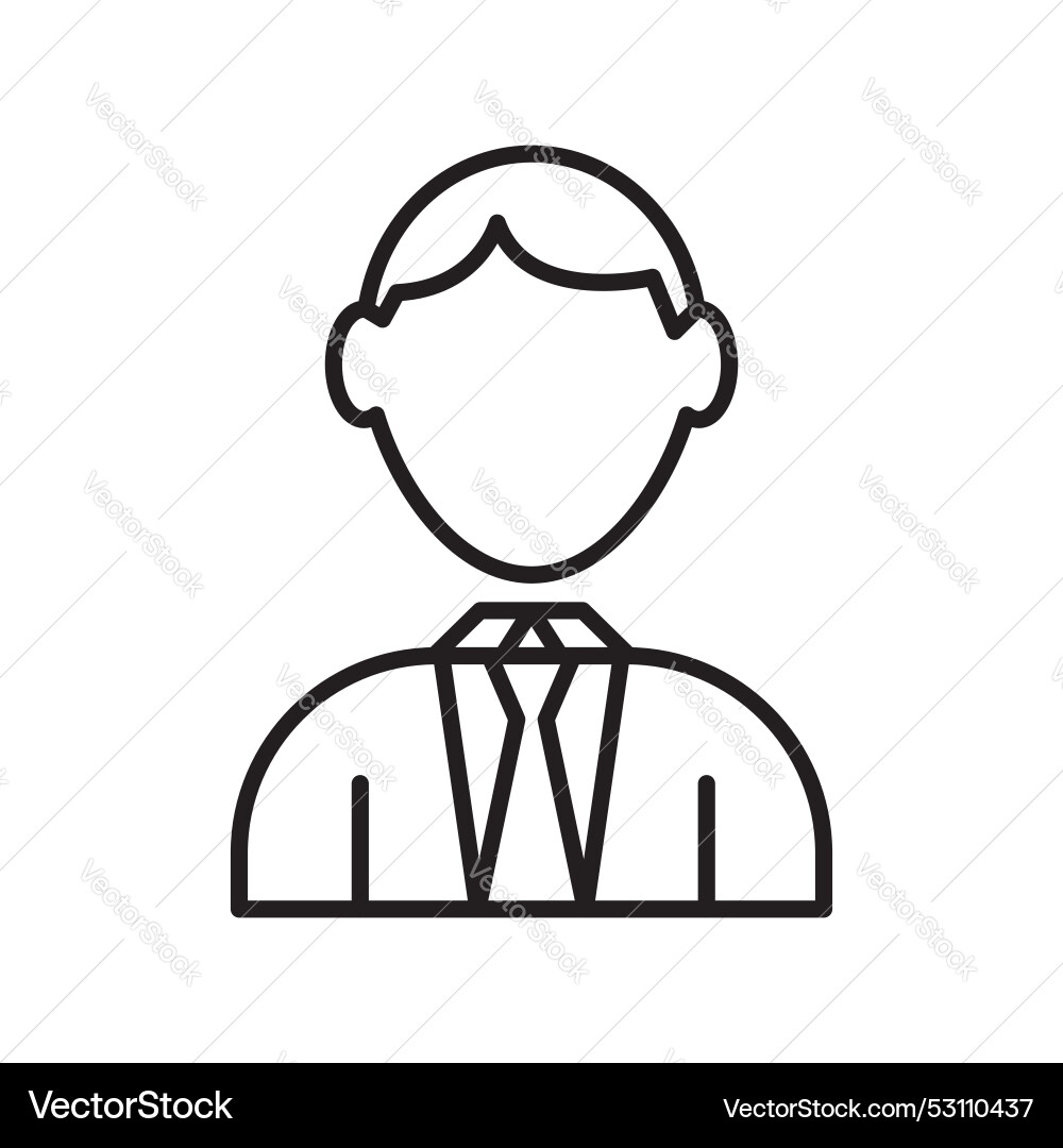 Businessman icon Royalty Free Vector Image - VectorStock