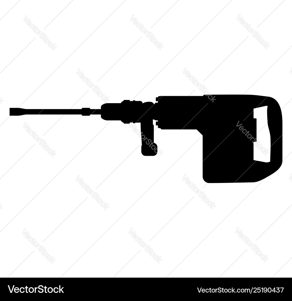Demolition hammer Royalty Free Vector Image - VectorStock