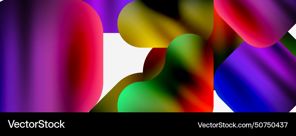 Metal colorful plates background Royalty Free Vector Image