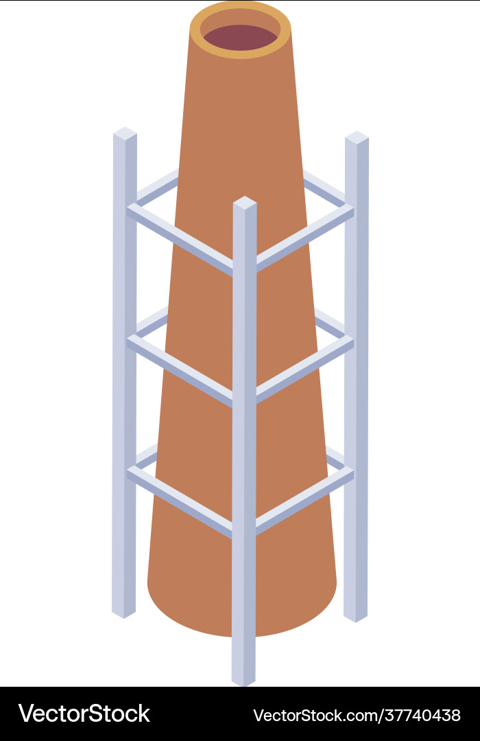 Brick kiln Royalty Free Vector Image - VectorStock