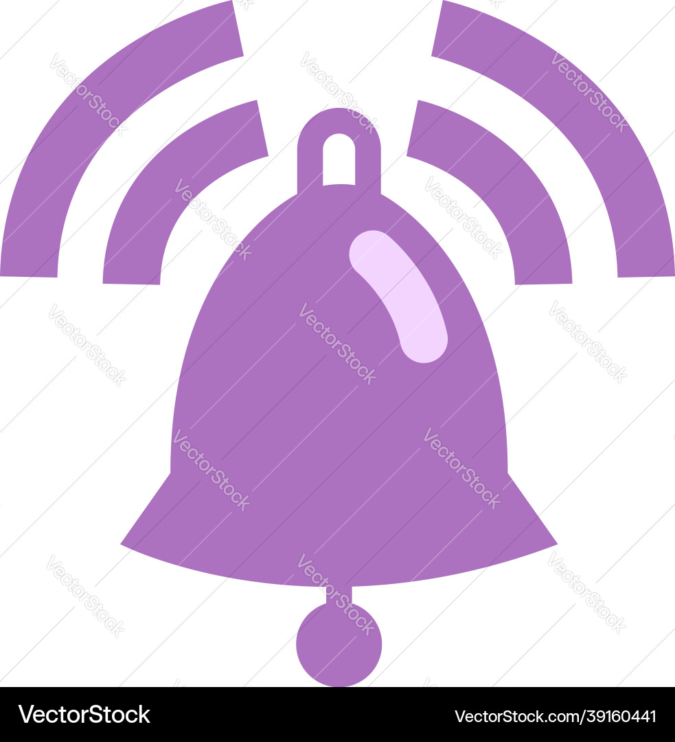 Phone notification on a white background Vector Image