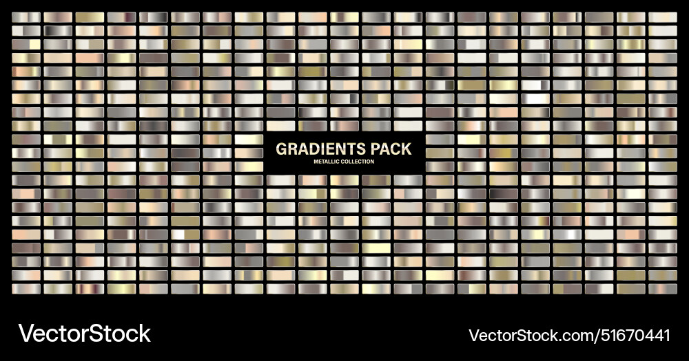 Silver glossy gradient metal foil texture color Vector Image