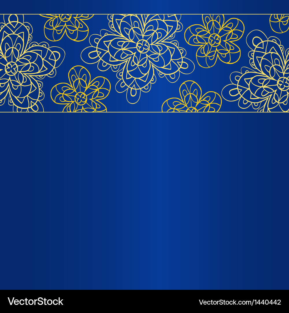 Blue bright card template – Free Vector | VectorStock