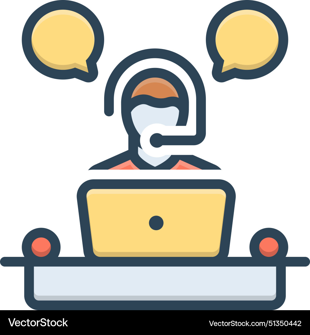 Call center Royalty Free Vector Image - VectorStock