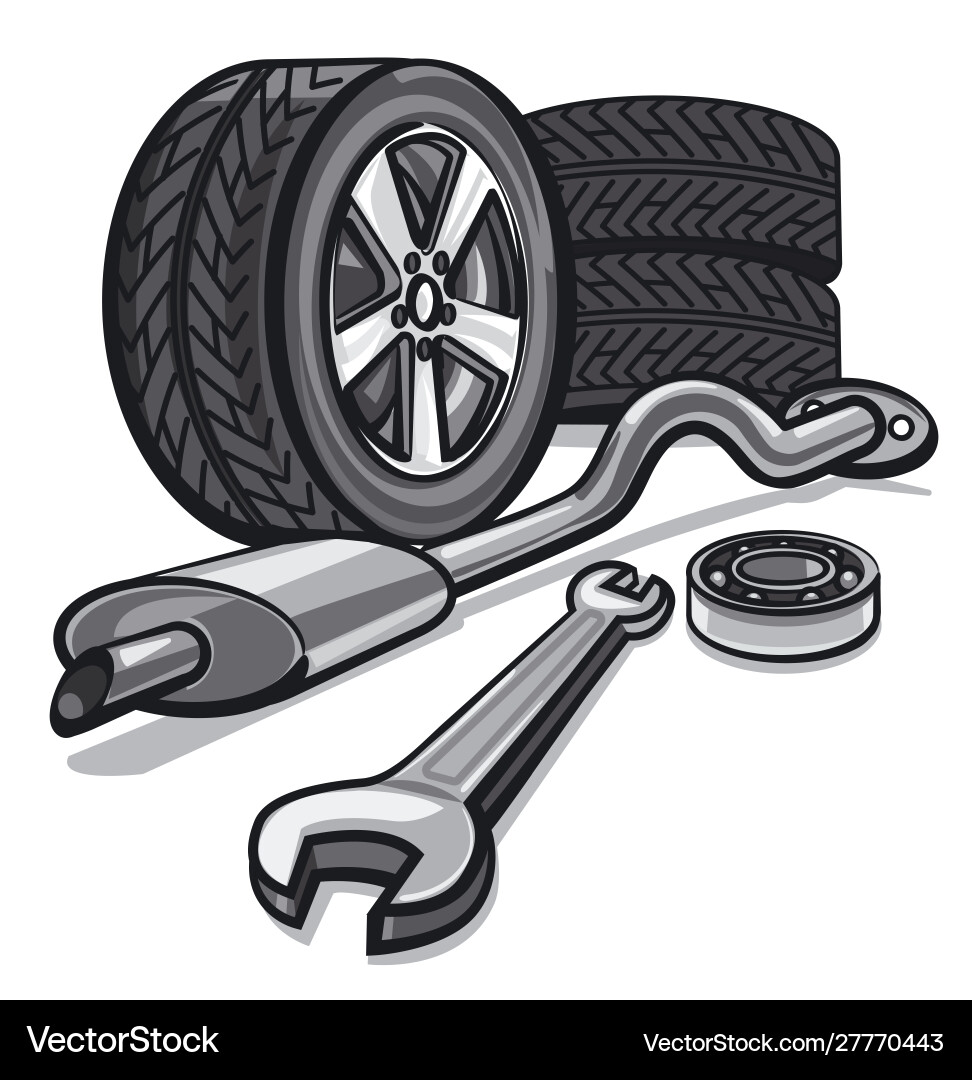 Car service Royalty Free Vector Image - VectorStock