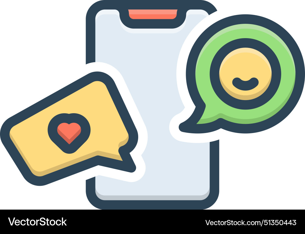 Chat Royalty Free Vector Image - VectorStock