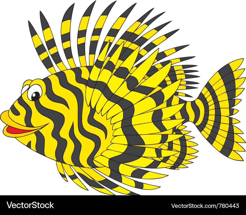 Lion Fish Cartoon Vector Images (over 1,700)
