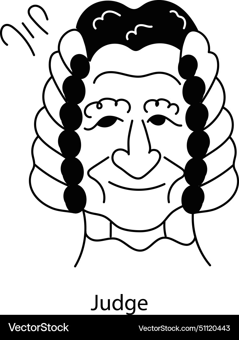 Judge Royalty Free Vector Image - VectorStock