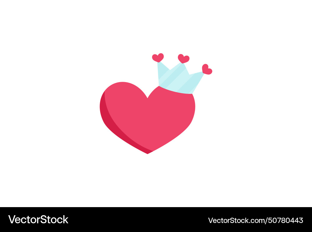 Valentines day english sticker set Royalty Free Vector Image