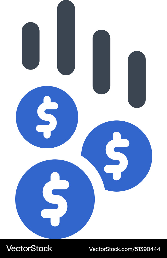 Earning icon Royalty Free Vector Image - VectorStock