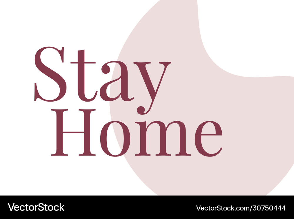 Self quarantine and social distancing concept Vector Image