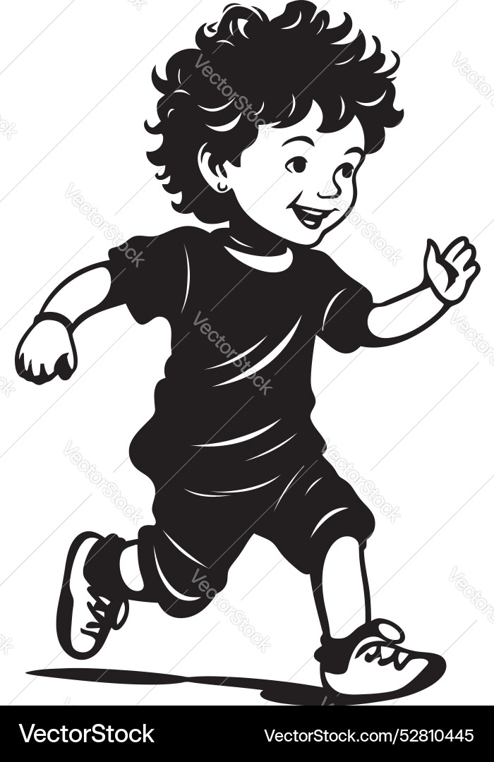 Delightful darlings logo design chuckling cherubs Vector Image