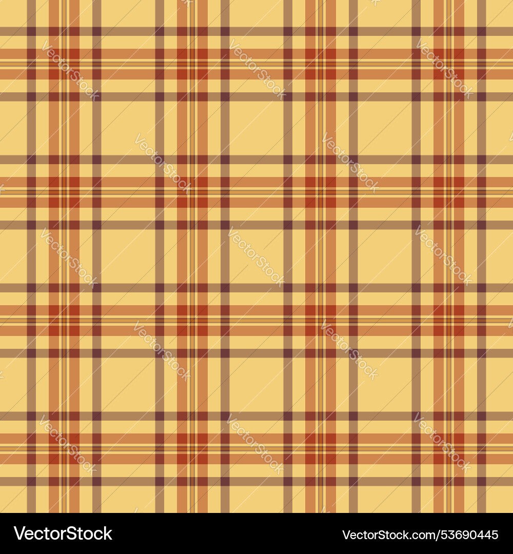 Gold pattern seamless texture shop fabric tartan Vector Image