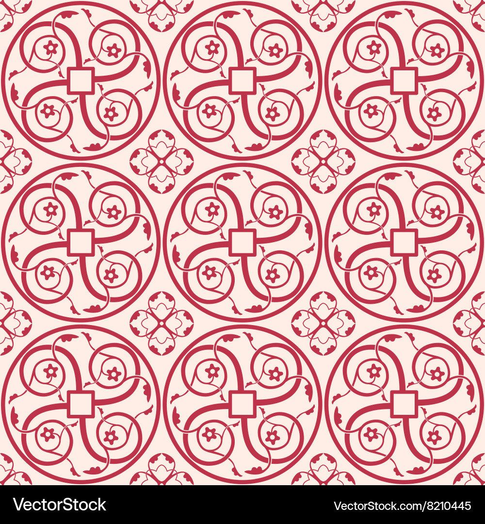Moroccan tiles pattern Royalty Free Vector Image